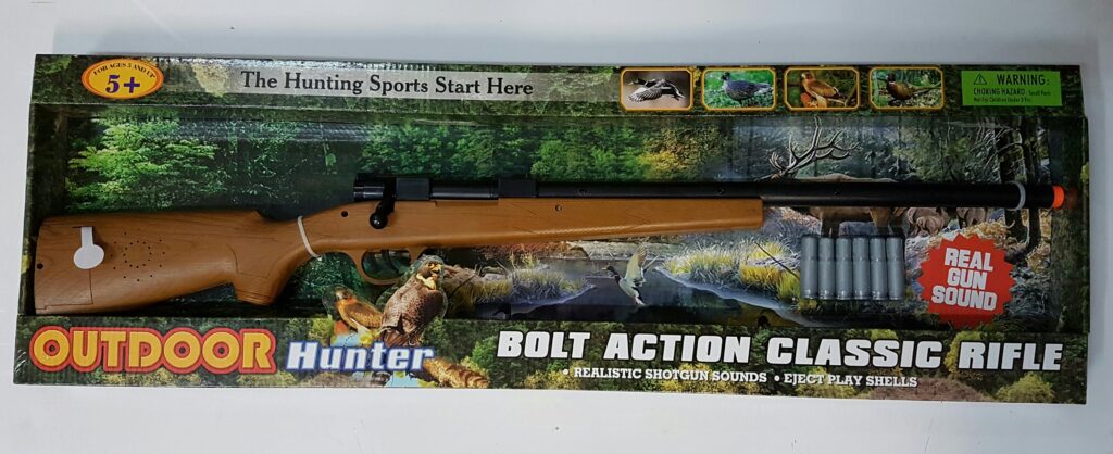 Electronic Rifle Bolt Action Toy - HVTM