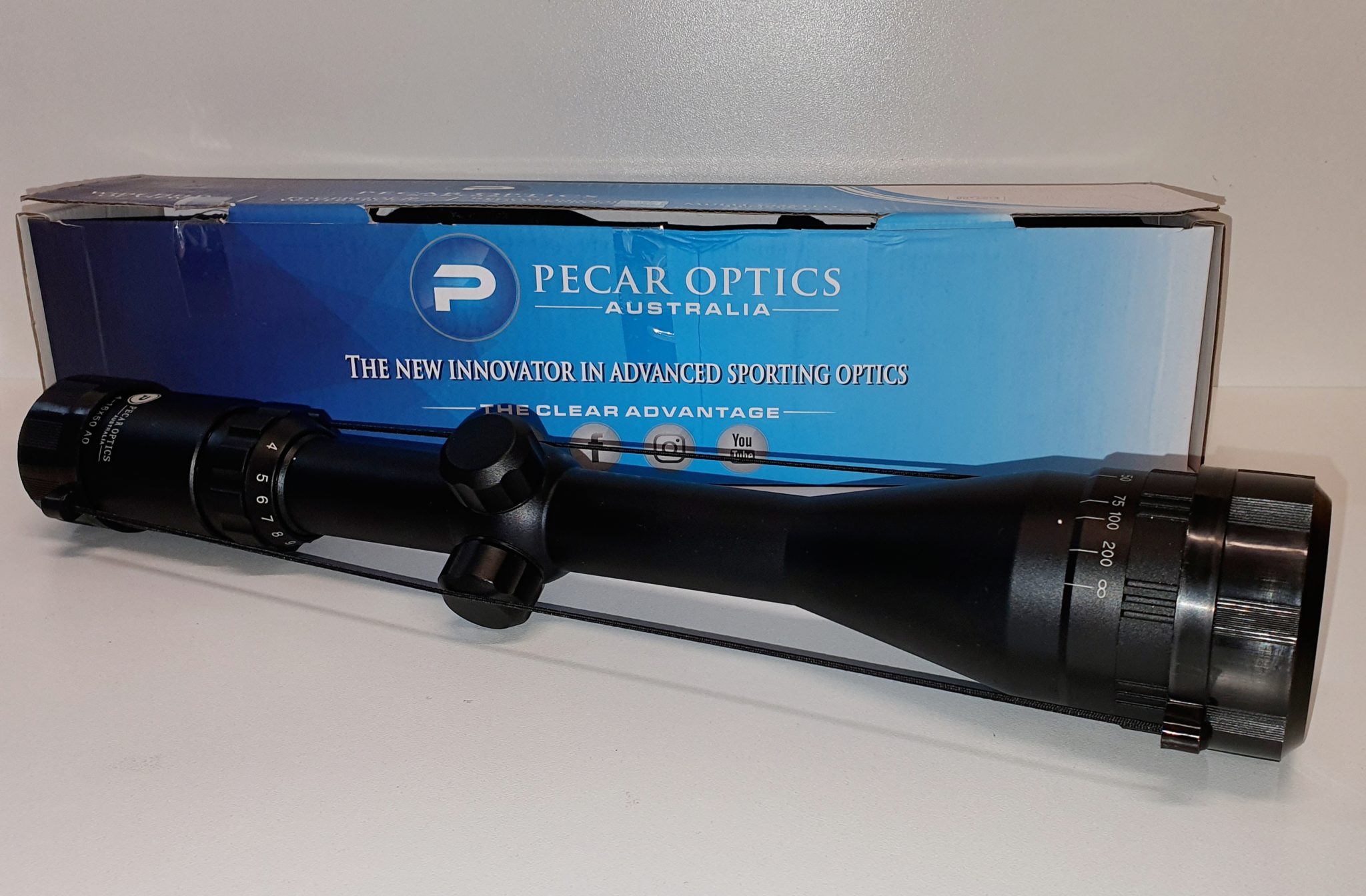 Pecar Optics 4-16x50 Scope - HVTM