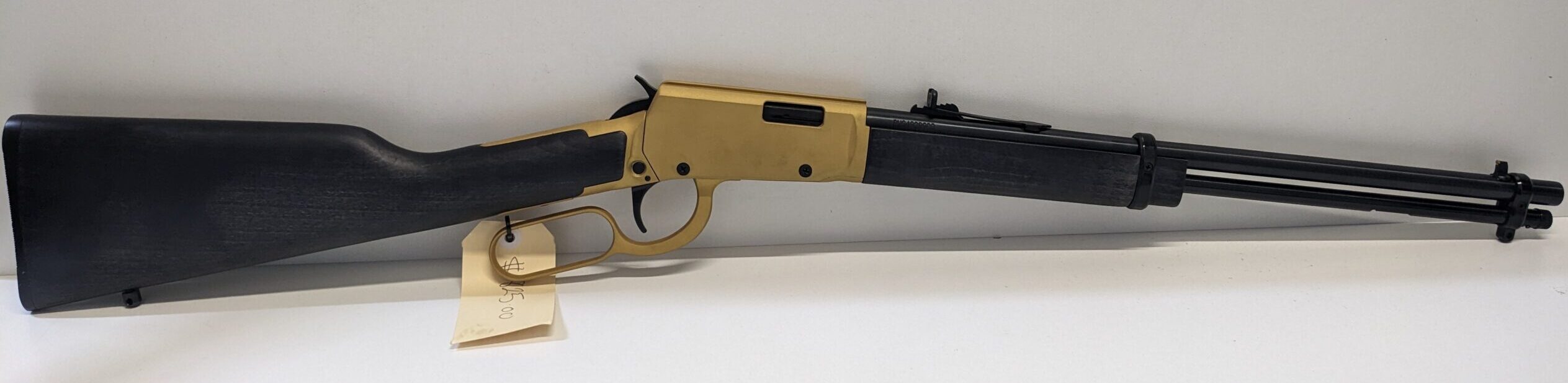 ROSSI RIO BRAVO LEVER ACTION 22LR GOLD MATT WOOD STOCK - HVTM