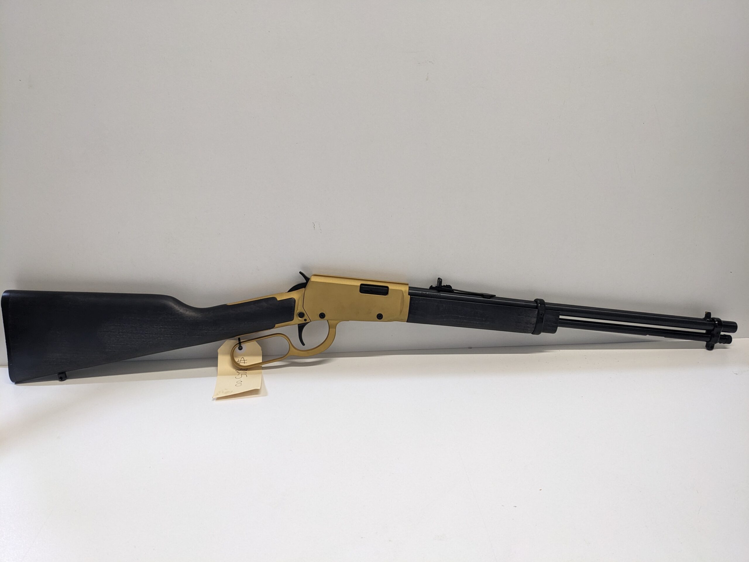 ROSSI RIO BRAVO LEVER ACTION 22LR GOLD MATT WOOD STOCK - HVTM