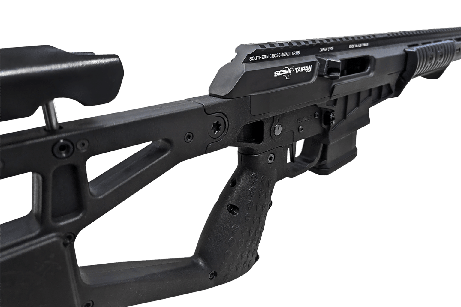 SCSA Taipan EVO 223 REM Pump Action 16.5”10r BRONZE/BLACK/GREY - HVTM